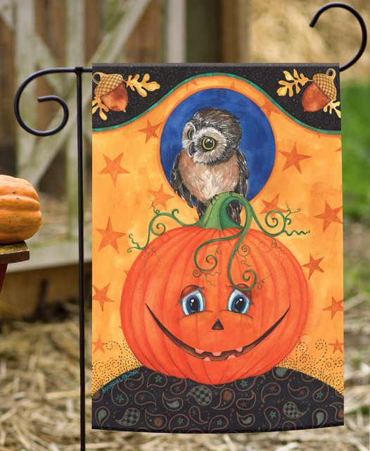 Toland Home Garden 1110500 "Owl-Kin Halloween/Birds" Decorative Garden ...