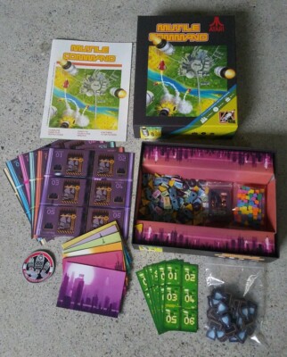 Missile Command (Board Game, 2018) IDW Games Atari strategy 3-6 Players ...