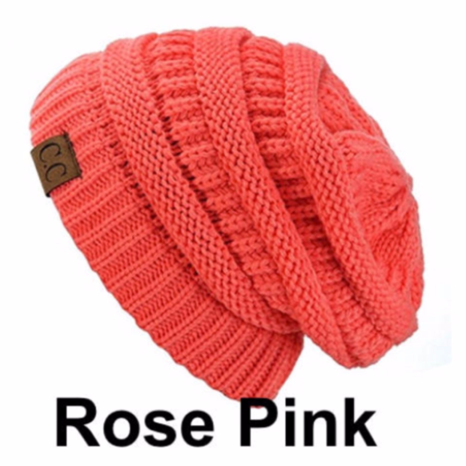 CC Authentic Beanie Cap Bubble Knit Fall Ski Snow Winter Men Women ...