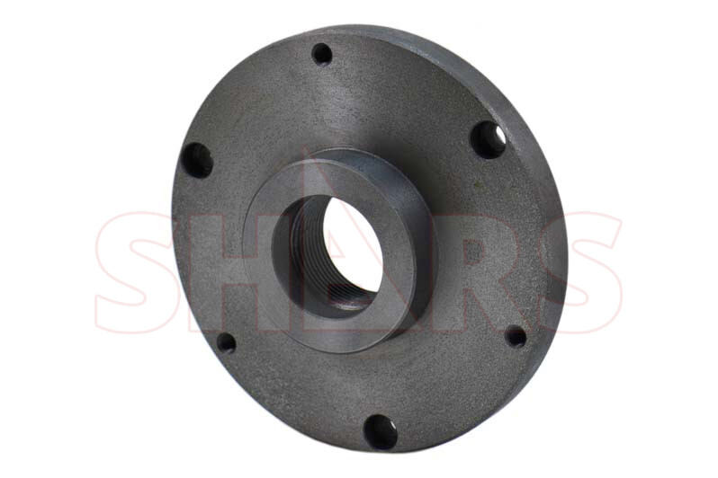 8" Fully Machined Threaded Back Plate 2-1/4-8 For 3 or 4 Jaw Self ...