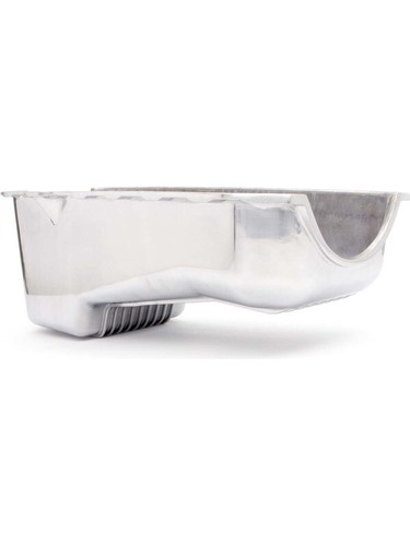 RPC Polished Alloy Stock, Oil Pan, 3.7Ltr Capacity, Finned, Fits 1980-8 ...
