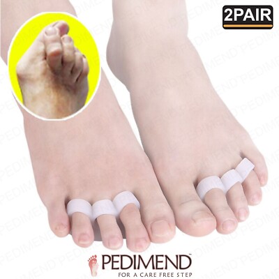 PEDIMEND™ 4X Silicone Gel Triple Loops Hammer Toe Separator for Bent ...