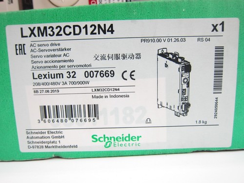 New Schneider Electric LXM32CD12N4 AC SERVO DRIVE LEXIUM 32 007669 | eBay