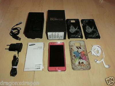 Samsung Galaxy S2 II GT-I9100G 16GB OVP, Coral Pink, ohne Simlock, 2J ...