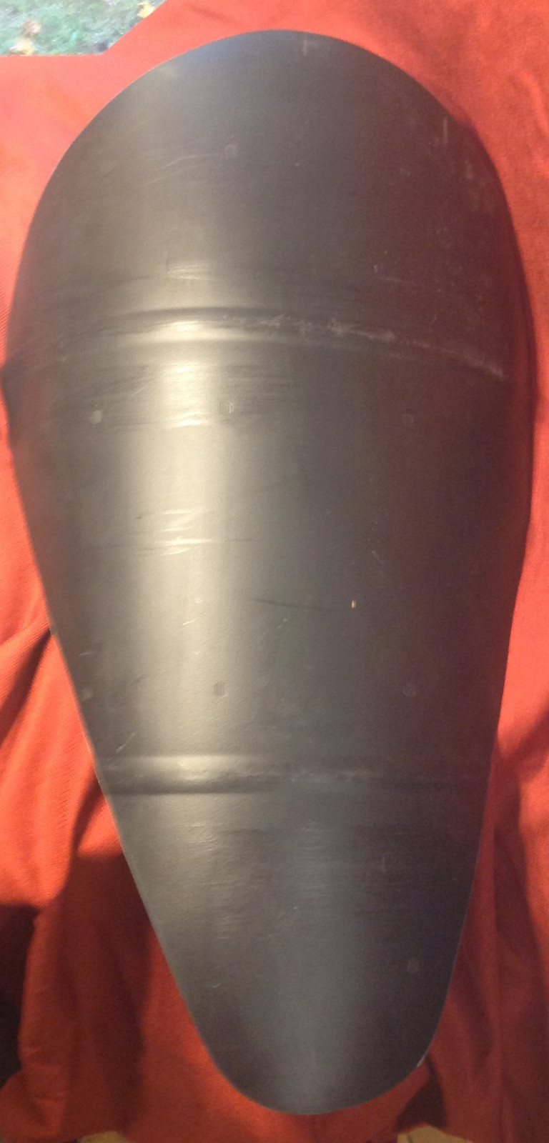 Indestructible Black HDPE Armored Combat Shield SCA LARP REN RAPIER ...