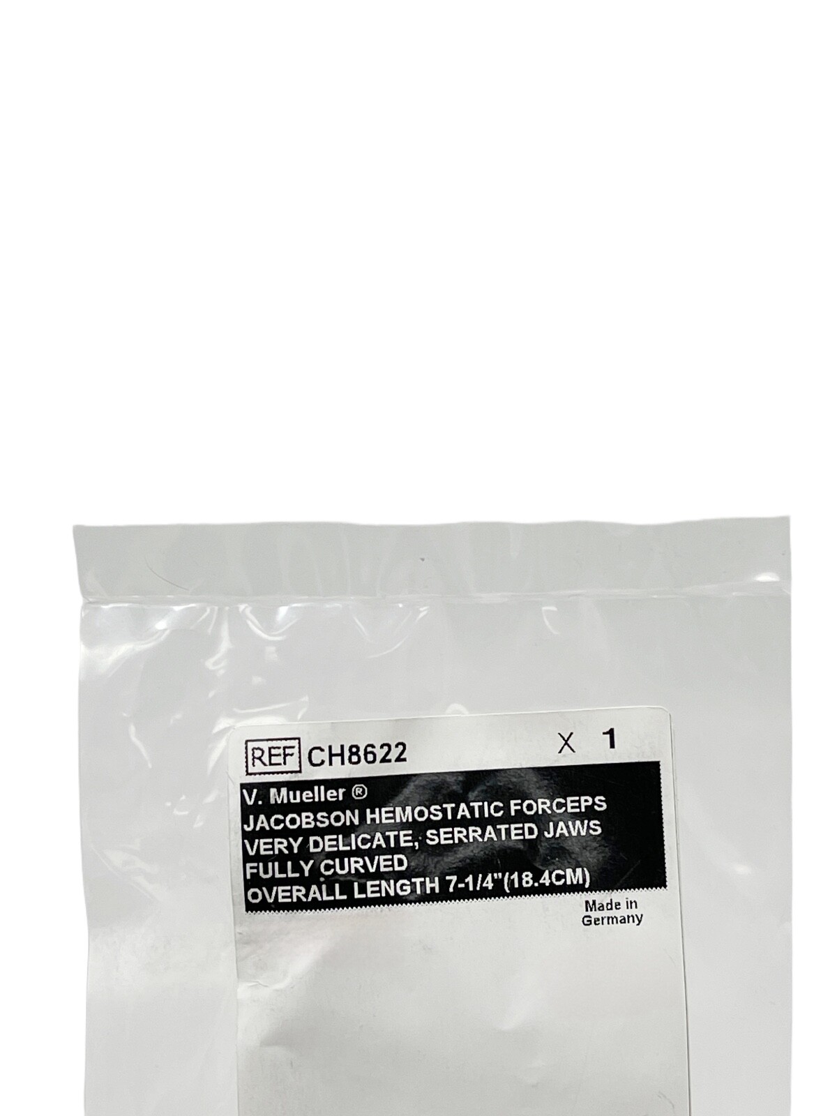 V. Mueller CH8622 Jacobson Hemostatic Forceps Serrated Jaws Fully ...
