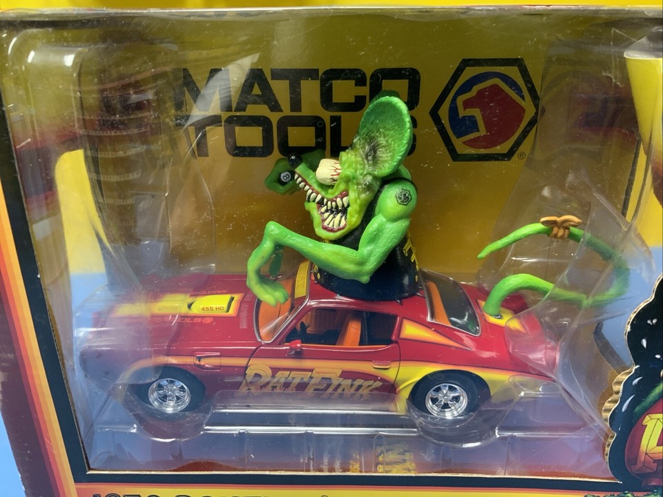 Round 2/ MATCO TOOLS Rat Fink 1970 Pontiac Firebird 1:24 New | eBay