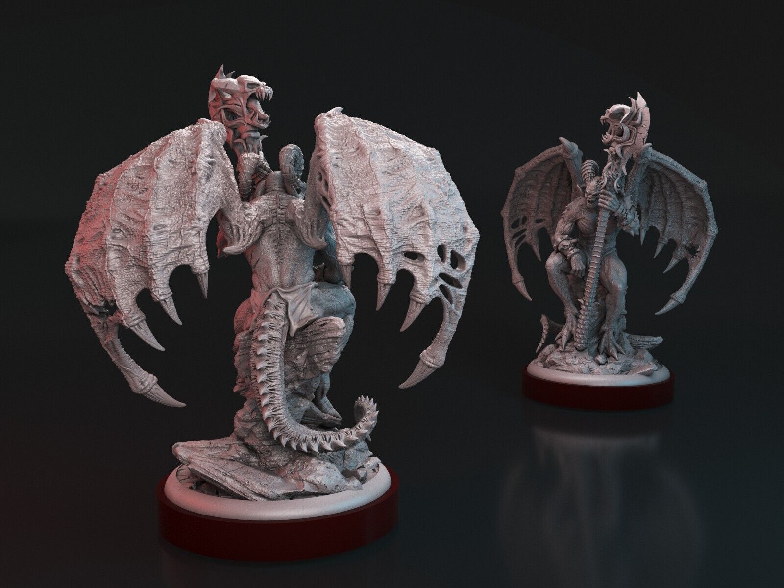The Devil on Throne miniature for Tabletop, boardgames, paint and ...