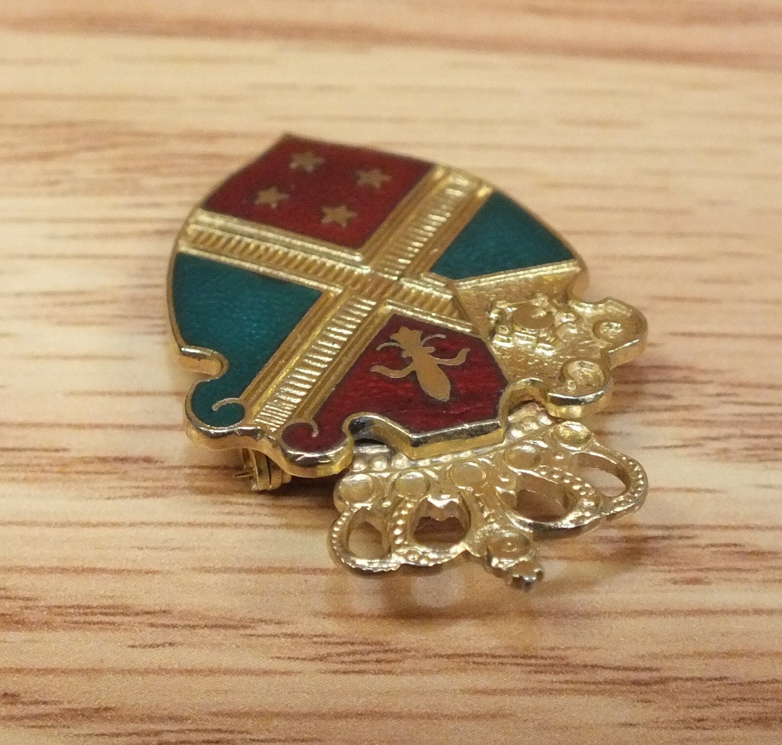 Vintage 29th Engineer Battalion Insignia Unit Crest Collectible Lapel ...