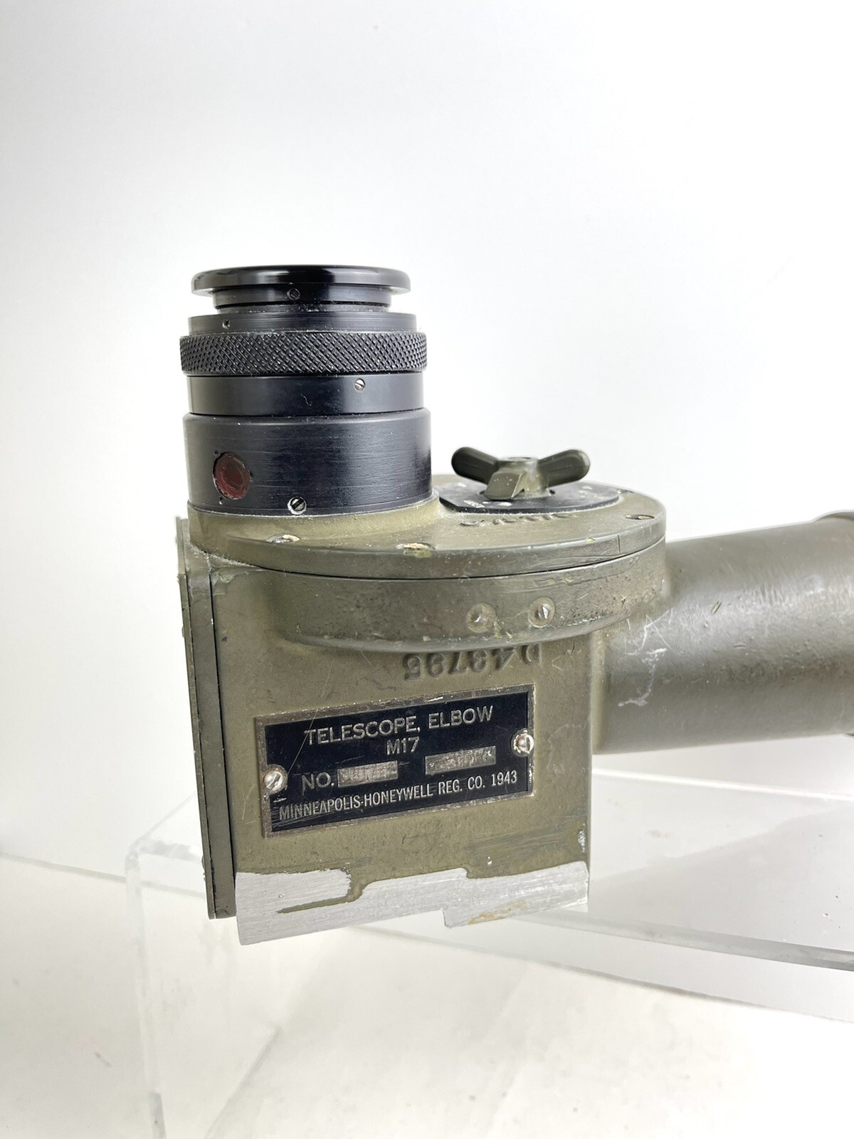 WW2 US Army Tank Scope C78175 M17 Elbow Telescope Artillery Sight 1943 ...