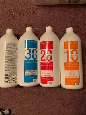 MATRIX CREAM DEVELOPER CHOOSE 10, 20, 30, 40 VOLUME 32 OZ OR 16 OZ FAST ...