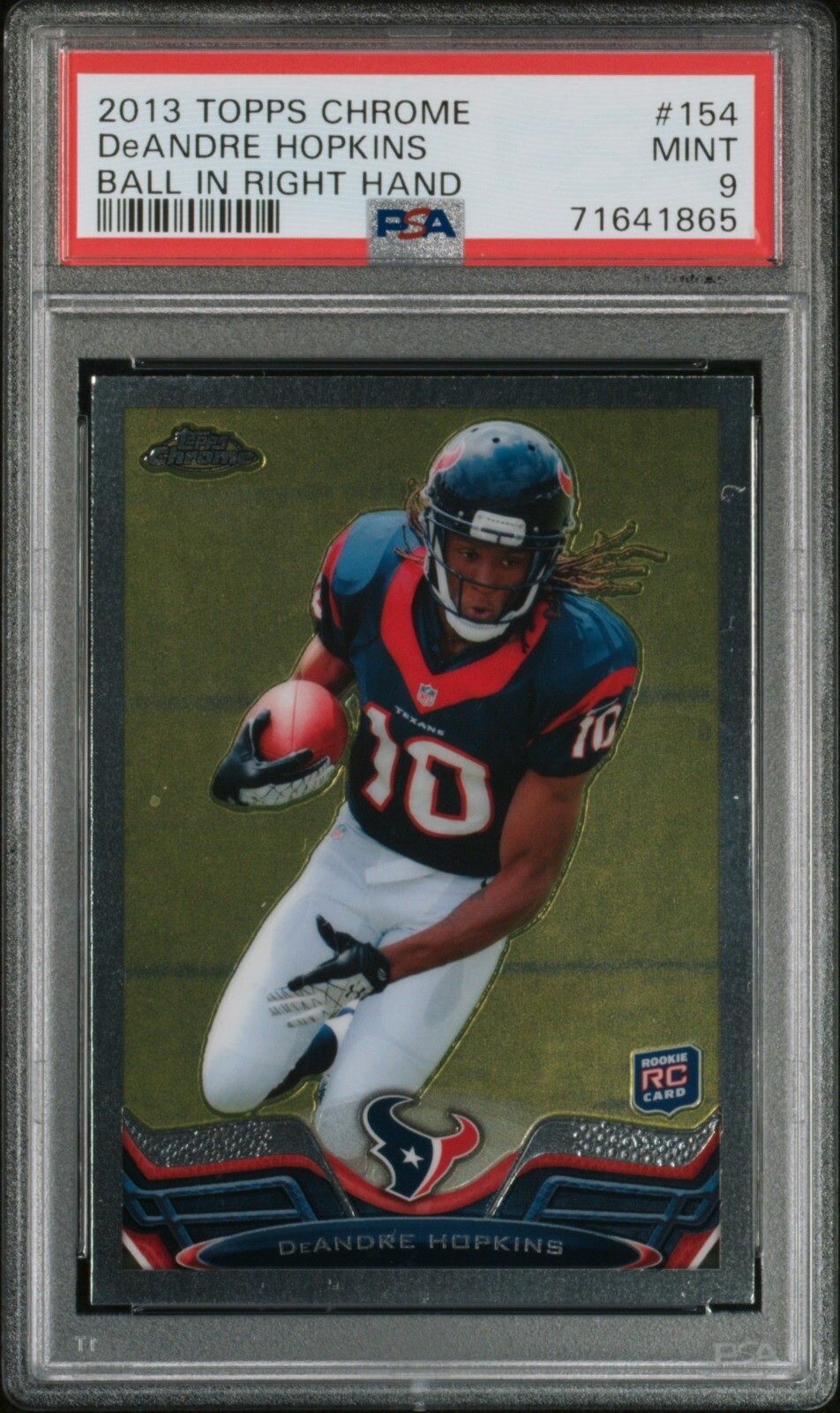 2013 Topps Chrome DeAndre Hopkins PSA 9 RC | eBay
