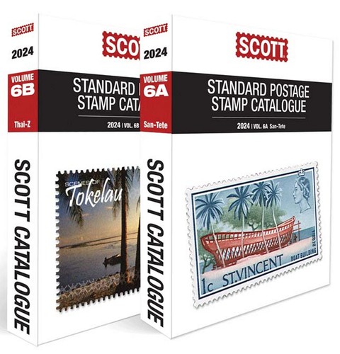 Scott Stamp Catalog 2024 Volume 6A & 6B - COUNTRIES SAN MARINO-Z Reference Book | eBay