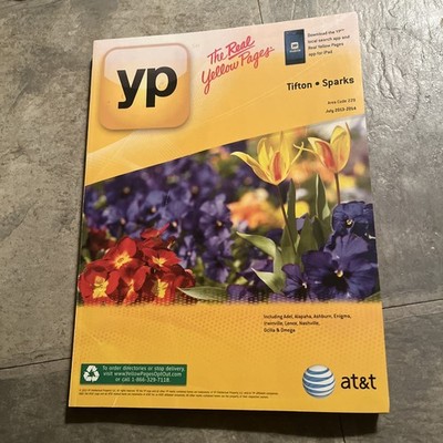 The REAL Yellow Pages Tifton Sparks Georgia July 2013-2014 Phone Book ...