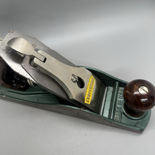 Vintage Sears CRAFTSMAN C557B Steel Woodworking Plane Original Box 9.5 ...