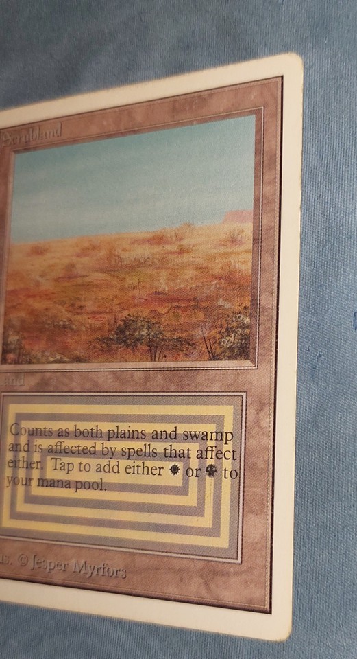SCRUBLAND - MtG UNLIMITED Dual Land - Magic the Gathering card HP/PL | eBay