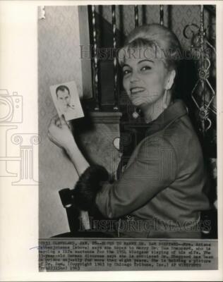 1963 Press Photo Ariane Tebbenjohanns, Dating Convicted Murderer Sam ...