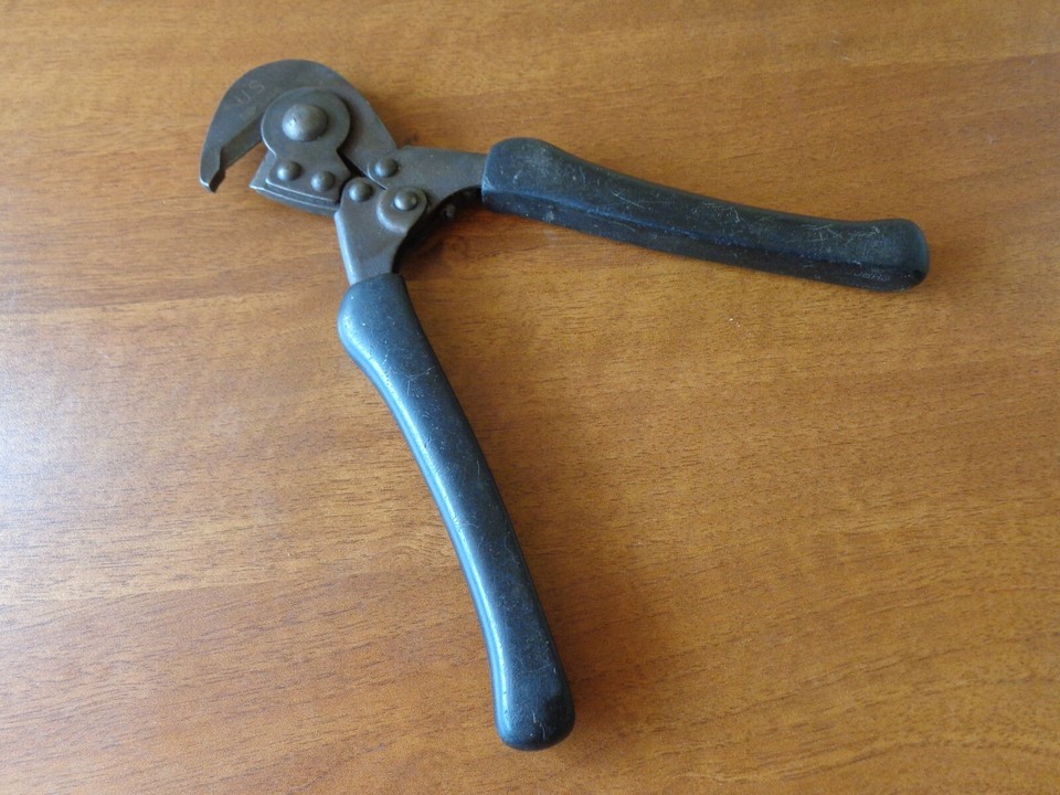 RARE WW2 WWII H.K. PORTER US BARBED WIRE CUTTERS TYPE “PARROT BEAK ...