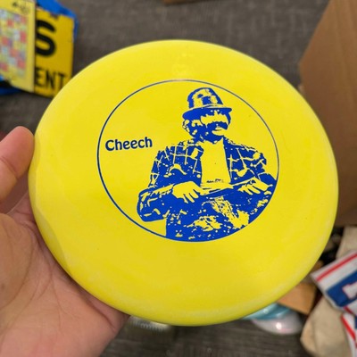 GATEWAY SSS CHALKY WIZARD DISC GOLF PUTTER YELLOW / BLUE CHEECH 174G ...