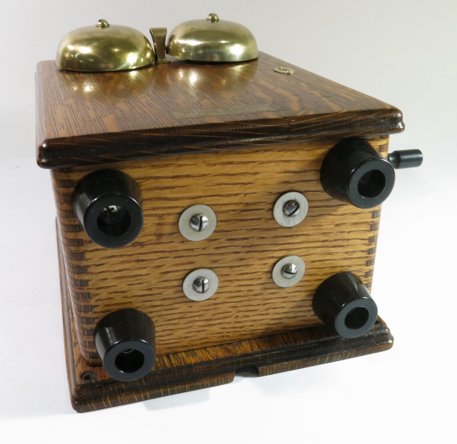 Antique Western Electric 300N Telephone Ringer Box—5 Magnet Magneto ...
