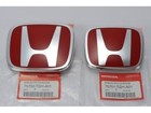 HONDA Genuine CIVIC TYPE-R FK8 2017-2019 Front & Rear Red "H" Emblem ...
