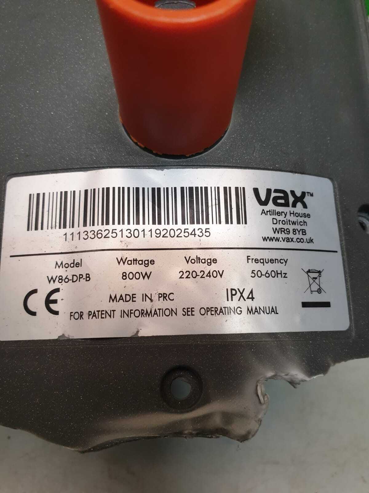 Replacement Parts for Vax W86-DP-B Dual Power Carpet Cleaner 800W ...