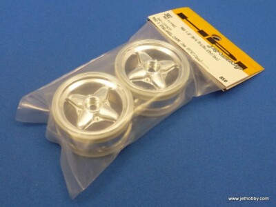 (HPI 3902) 1:10 Mini Cup Racer Switch / MX60 4-Spoke Wheel Chrome 0mm ...