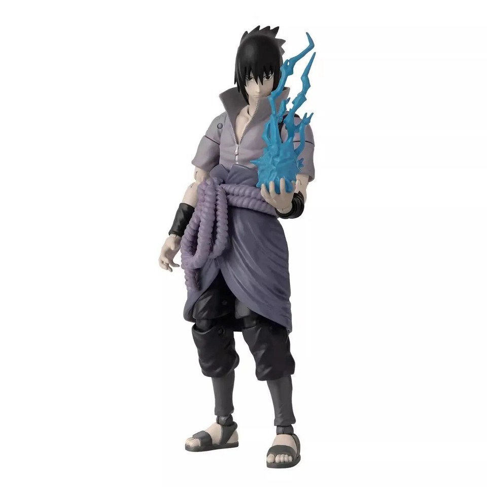 17CM Bandai NARUTO SAAUKE UCHIHA Anime Joints Movable Action Figures ...