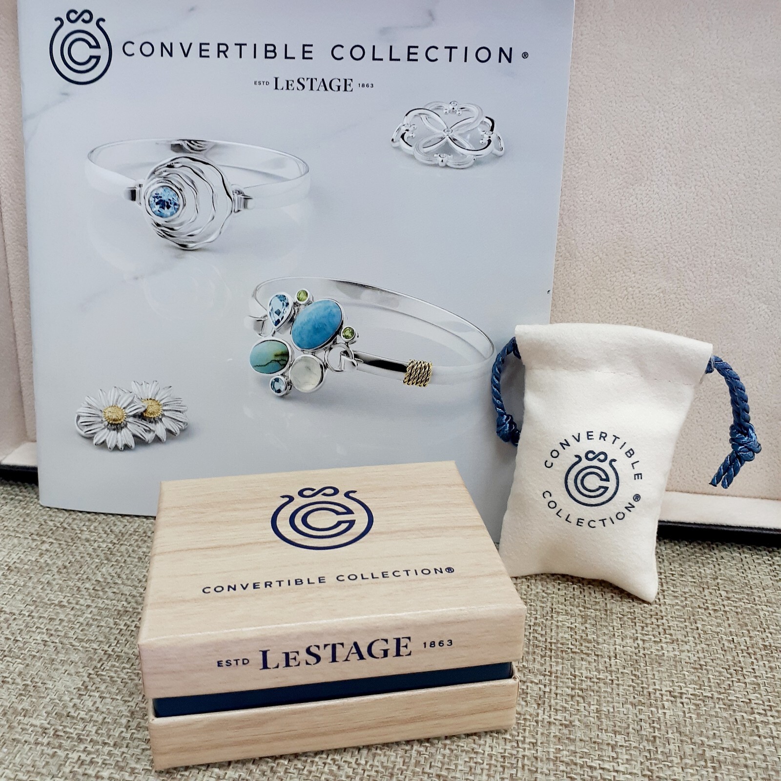 LeStage Convertible Bracelet Clasp Sea Turtle Sterl Silver SB5983 ...