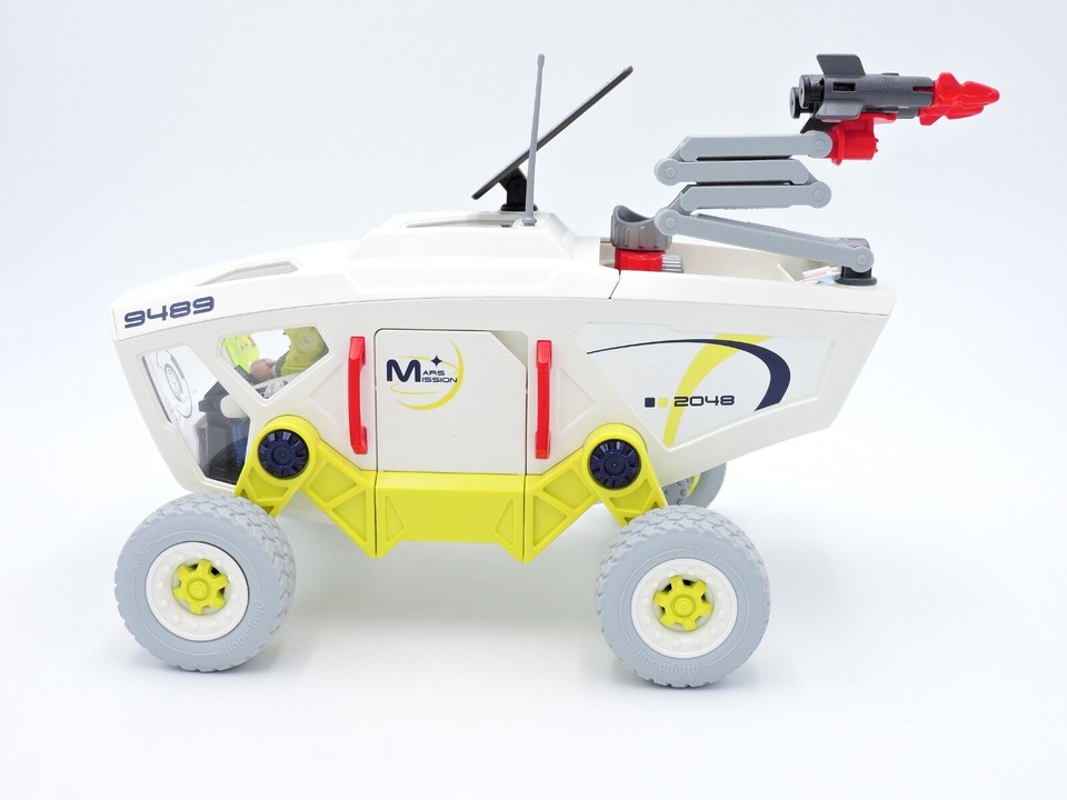 9489 Mars Research Vehicle PLAYMOBIL Space with Figure sound & Lights ...