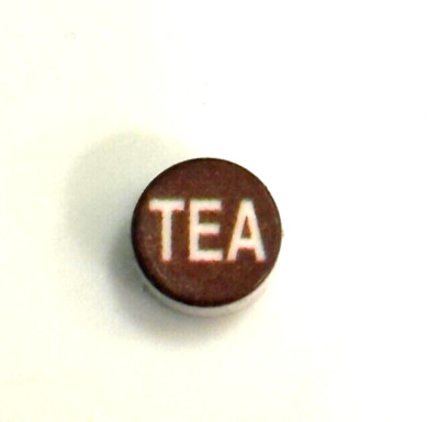 Bar Gun Soda Gun Push Button Flavor Tab Replacement Cap, "TEA", Brown ...