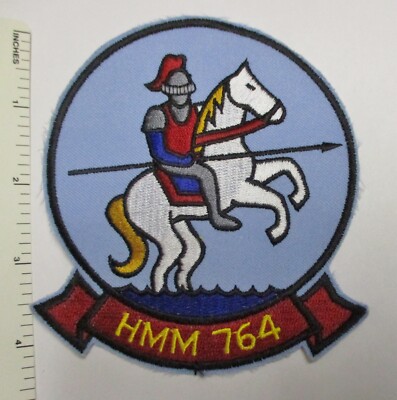 USMC MARINE CORPS HMM-764 HELICOPTER SQUADRON KNIGHT PATCH Original | eBay