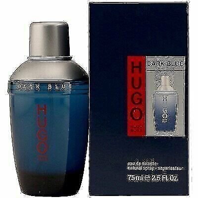Hugo Boss Dark Blue eau de toilette spray 2.5 oz 737052031415| eBay