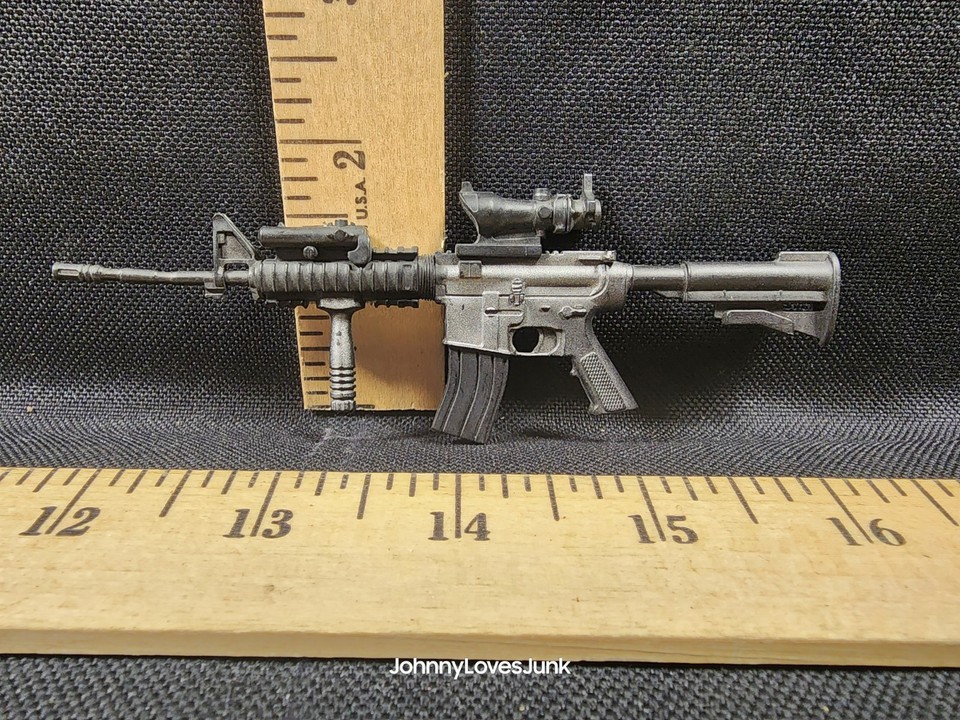 GI Joe 12in Action Figure Toy Accessory Assault Rifle Used #3 | eBay