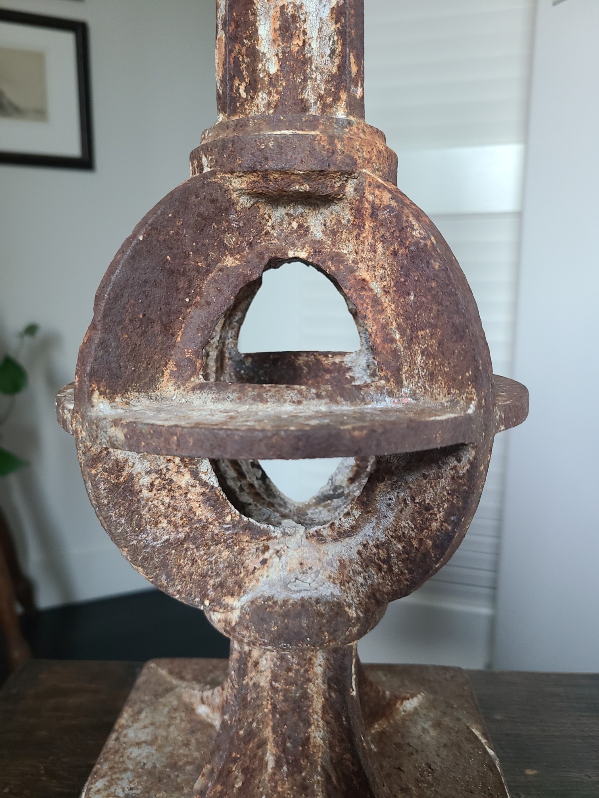Antique English Cast Iron Railroad Signal Finial Architectural Salvage ...