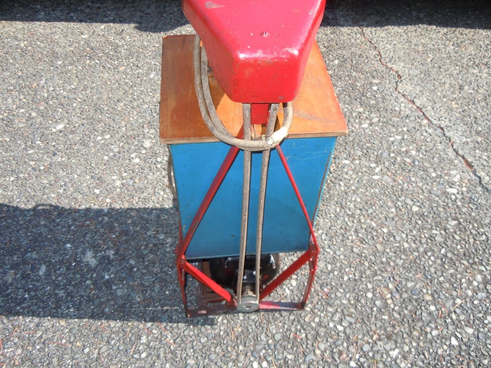 VINTAGE / ANTIQUE ALL ORIGINAL ELECTRIC BUTTER CHURN WITH MOTOR - WOOD ...