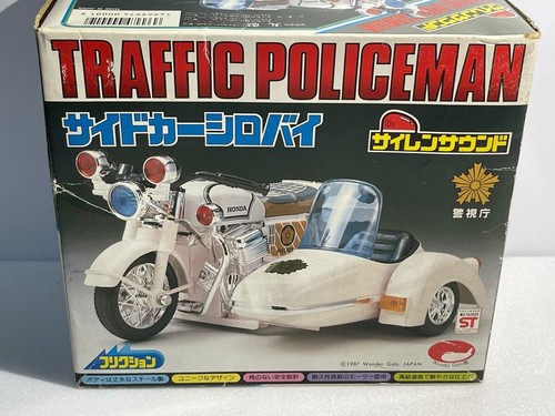 Tin Retro HONDA Police Motorcycle Metropolitan Police Department ...