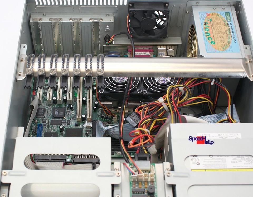 Dual Pentium III 1266 Server Workstation Computer PC Asus TR-DLS ...