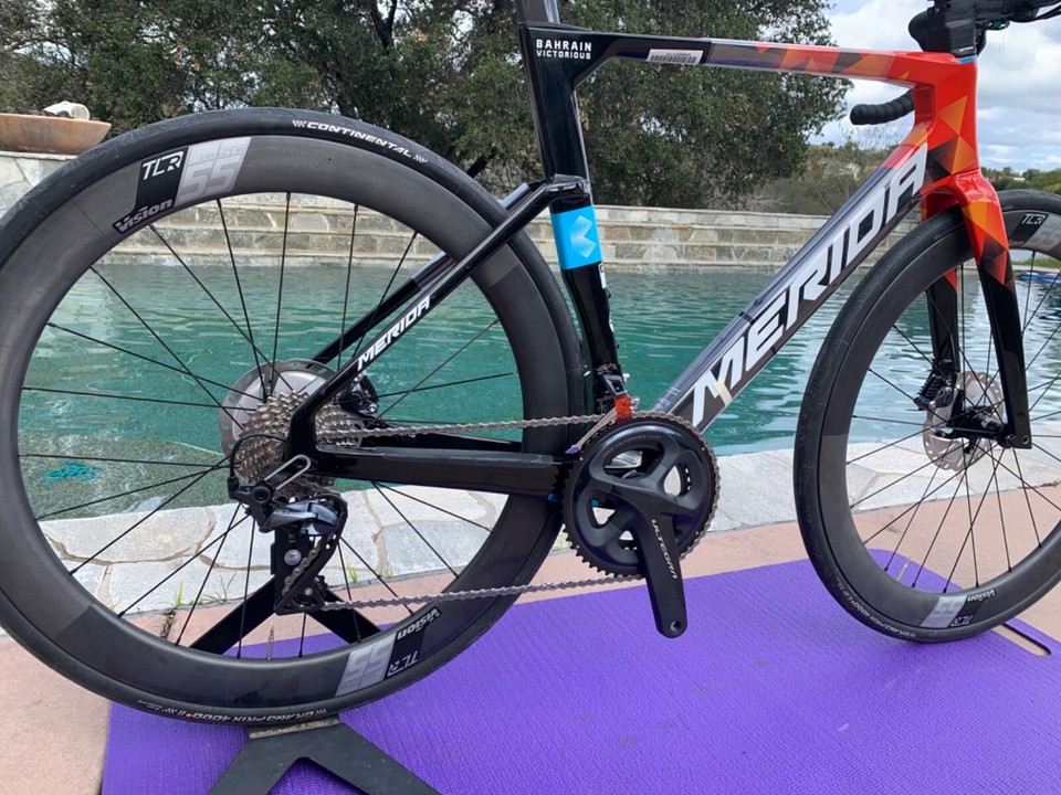 MERIDA REACTO LTD ED. TEAM BAHRAIN REPLICA M 2022/3 CARBON gravel road ...