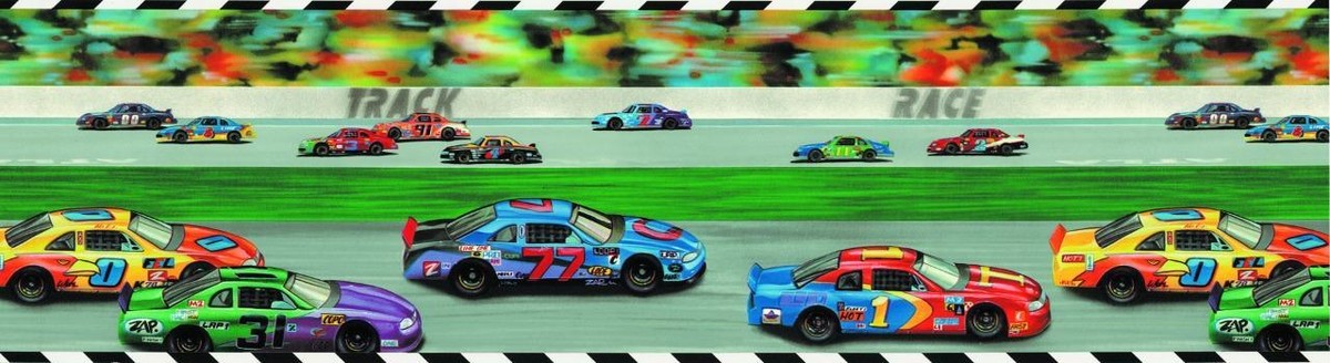 Nascar Racing Wallpaper Borders