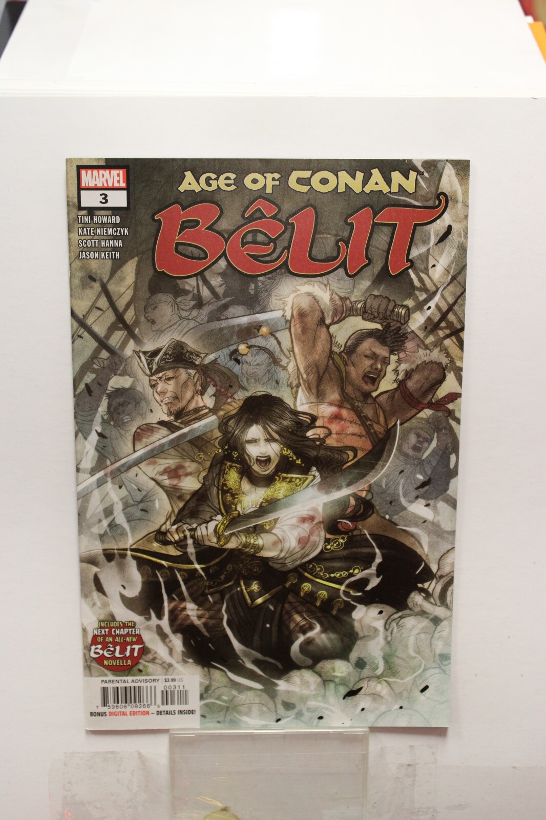 AGE OF CONAN: BELIT #3 (2019) N'Yaga, Tini Howard, Sana Takeda, Marvel ...