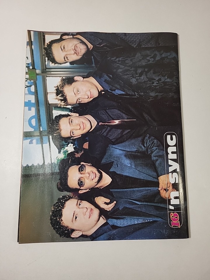 16 Sixteen Magazine NSYNC Hanson Backstreet Boys Britney Spears Jan ...