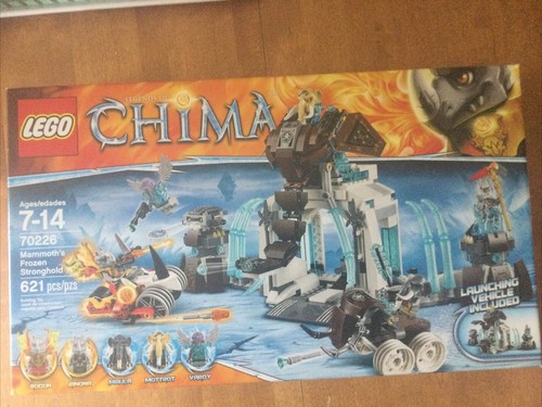 LEGO LEGENDS OF CHIMA "MAMMOTH'S FROZEN STRONGHOLD" # 70226 NIB ...