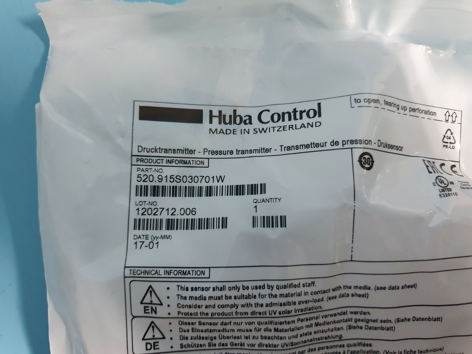 1PC HUBA CONTROL 520.915S030701W Transmitter New In Box | eBay
