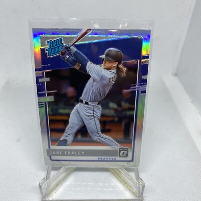 🔥 Jake Fraley 2020 Donruss Optic Rated Rookie Silver Holo - Mariners🔥 ...