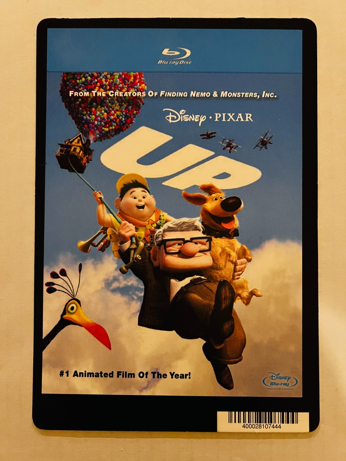 Blockbuster Movie Shelf Display Card 5.5" x 8" UP by Disney & Pixar😍 | eBay