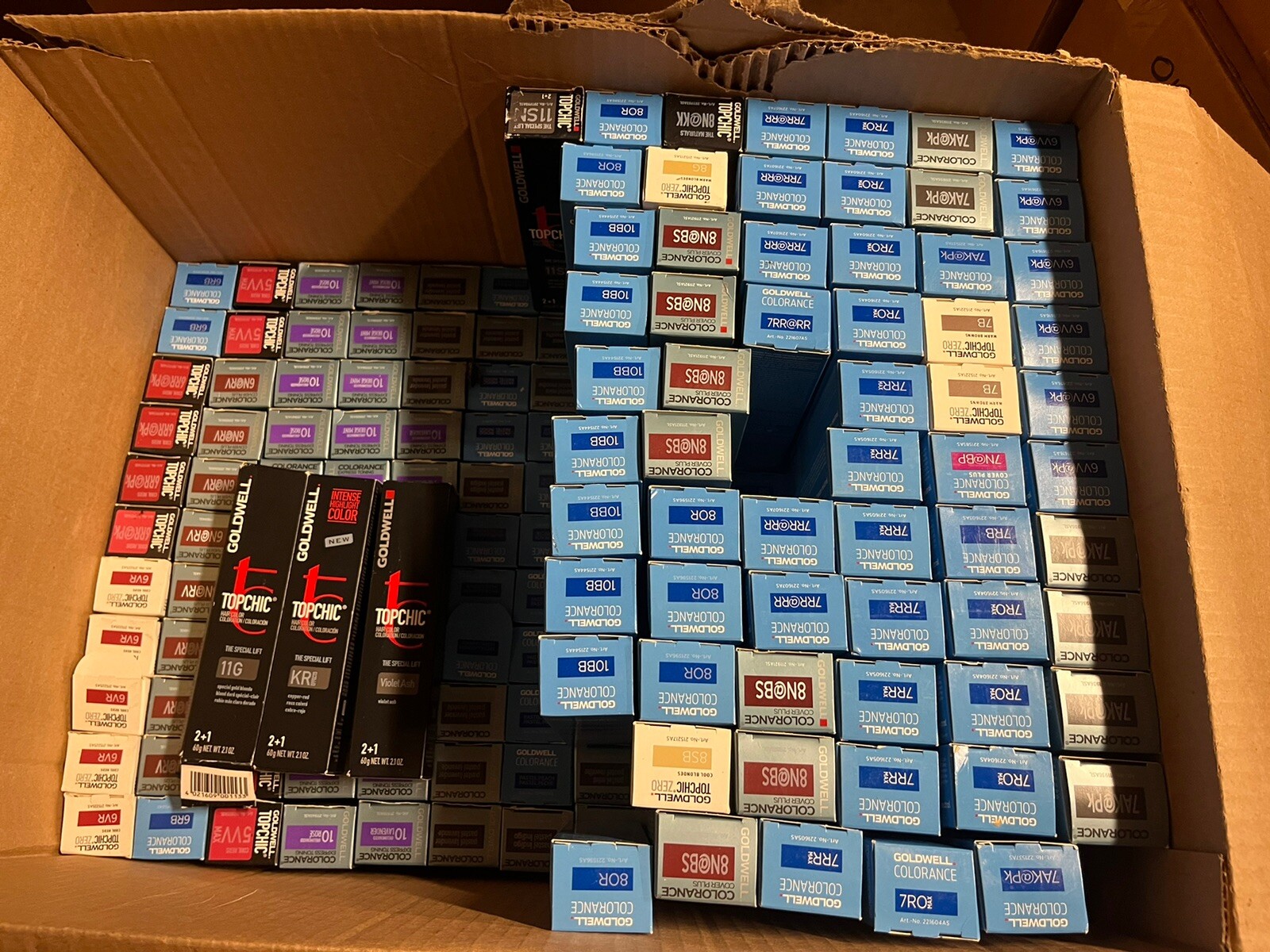 Lot Of 200 Goldwell Topchic Colorance Hair Dye Color Tubes | eBay