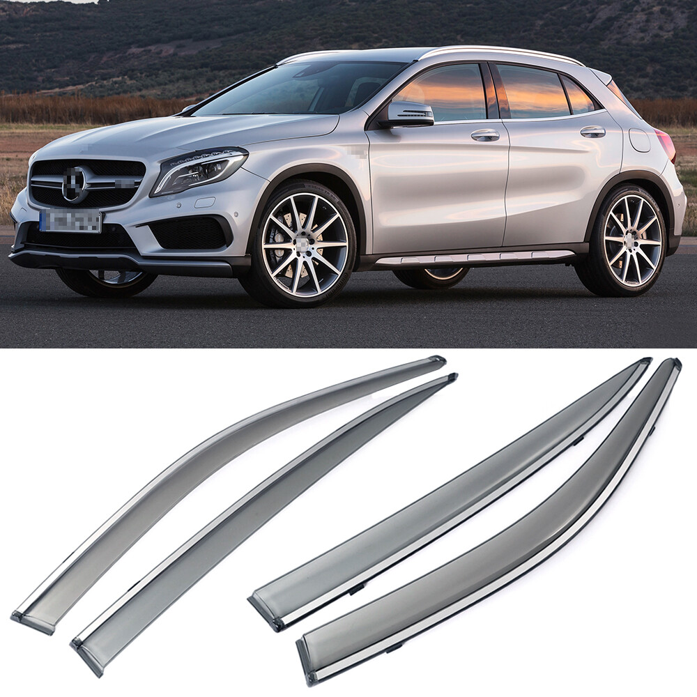Rain Guards Vent Shade Deflector Window Visor for 2015-2020 Mercedes ...