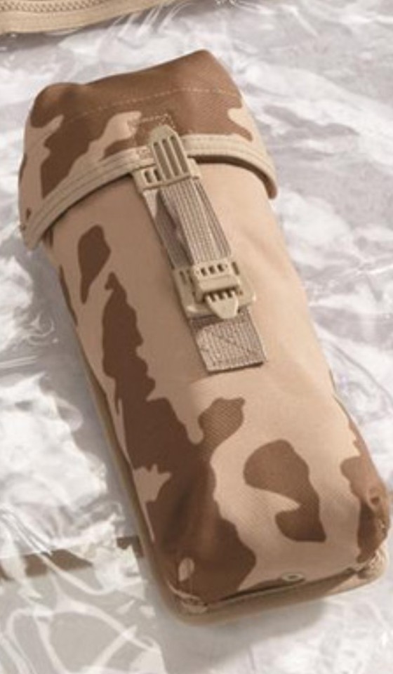 Genuine European Military Army Universal Map Case Molle Pouch Desert ...