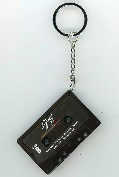 Stray Kids cassette tape type key chain "Official fan club STAY JAPAN ...